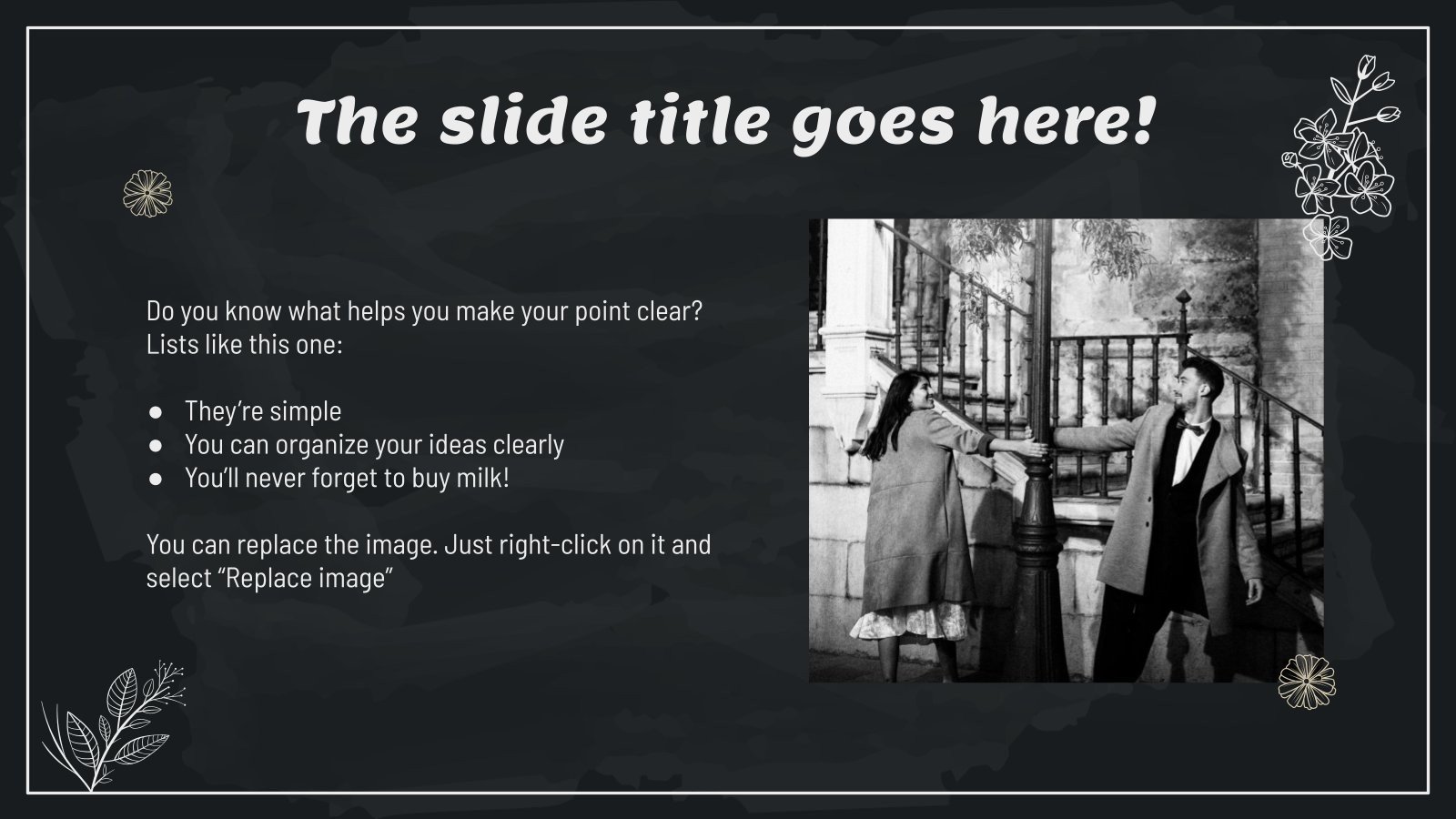 Chalkboard Background Presentation