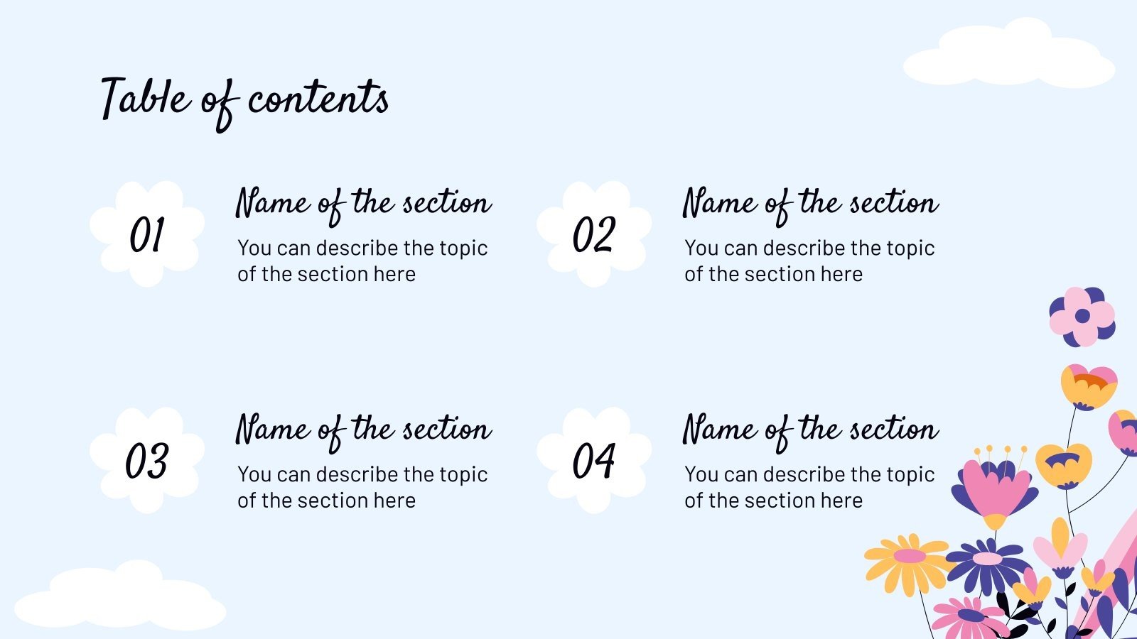 Spring Background Presentation