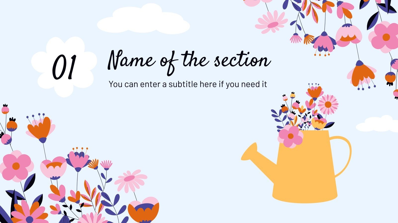 Spring Background Presentation