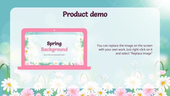 Spring Background Presentation