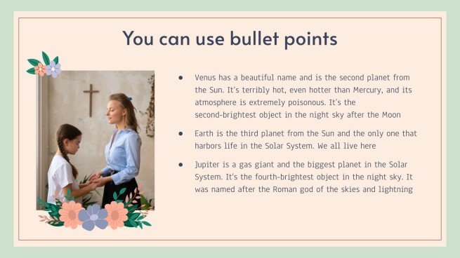 Holy Week Activities for Middle School Presentation