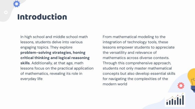 Statistics and Data Analysis - 6th Grade Presentation