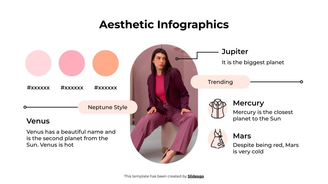 Aesthetic Infographics Template