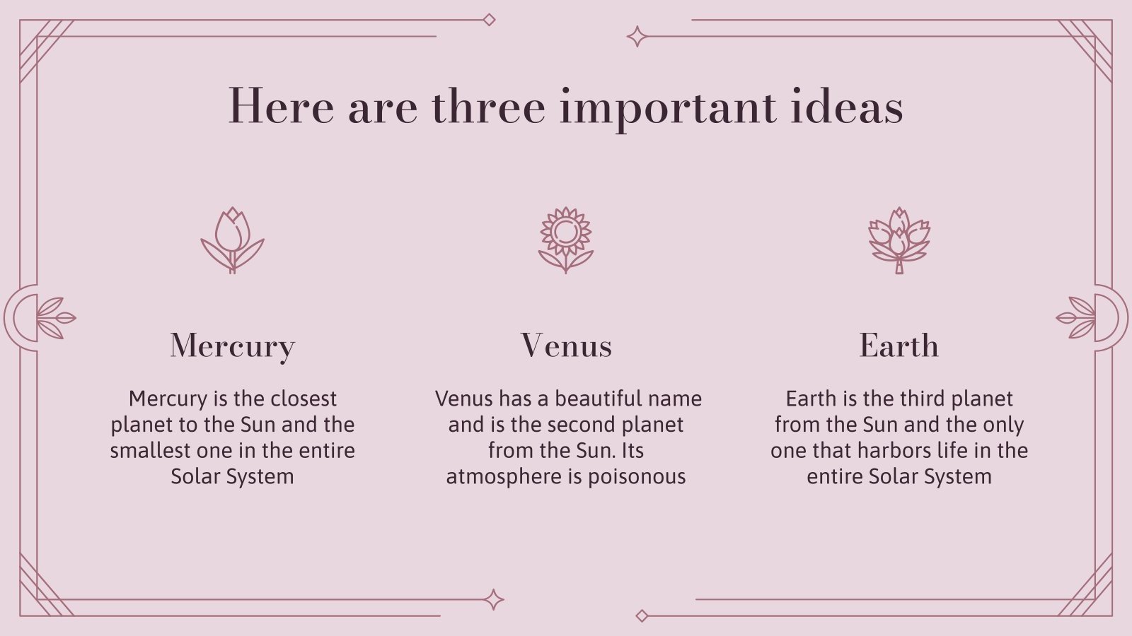 Aesthetic Goals Setting for the Spring Presentation