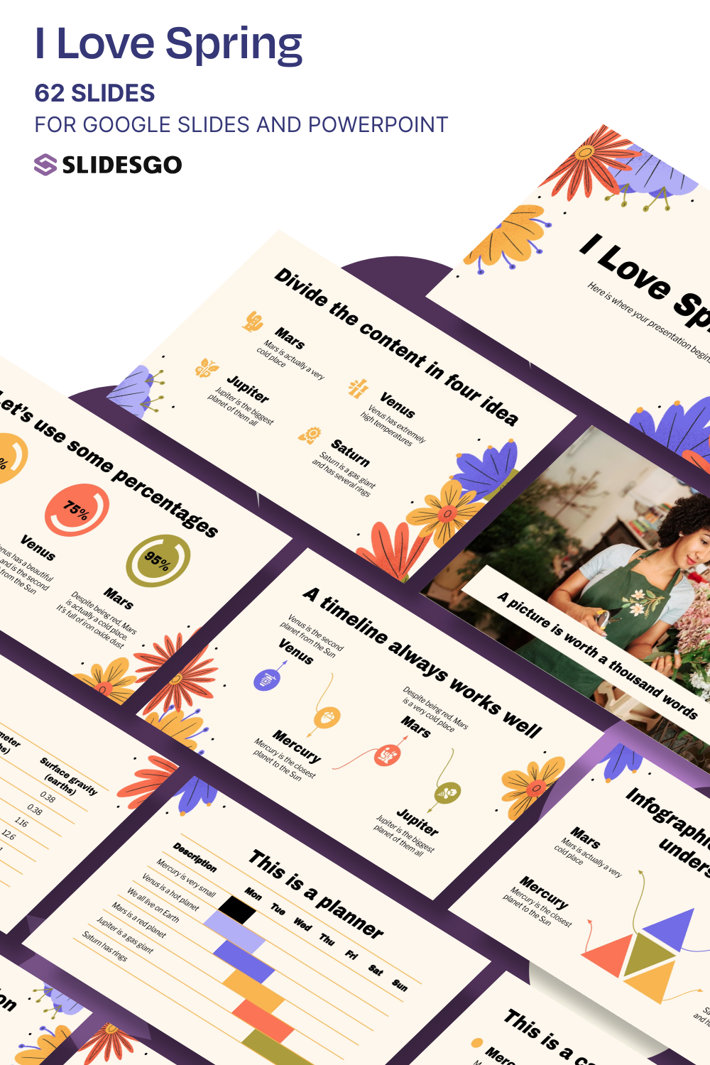 I Love Spring Presentation