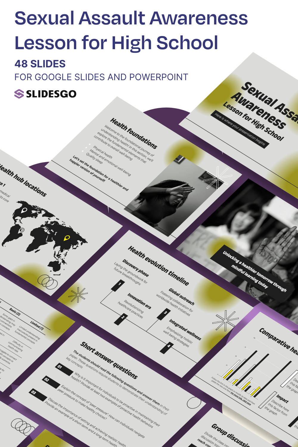 Sexual Assault Awareness Lesson for High School Presentation