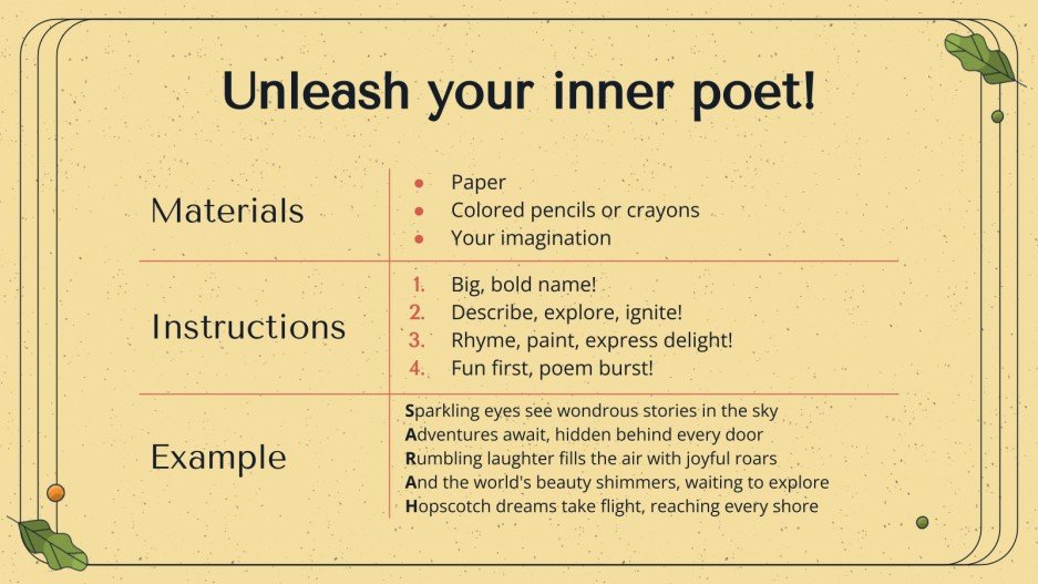 Elementary Activities to Celebrate National Poetry Month