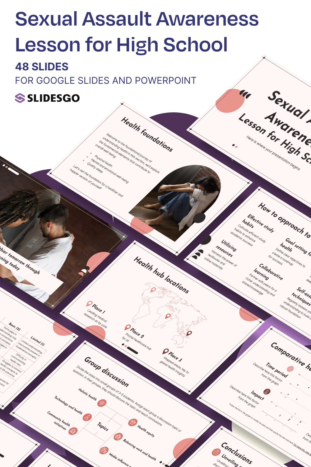 Sexual Assault Awareness Lesson for High School Presentation