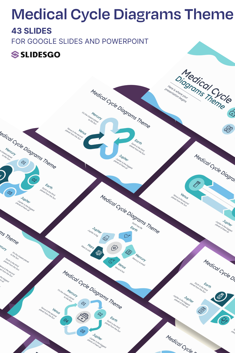 Medical Cycle Diagrams Theme Presentation