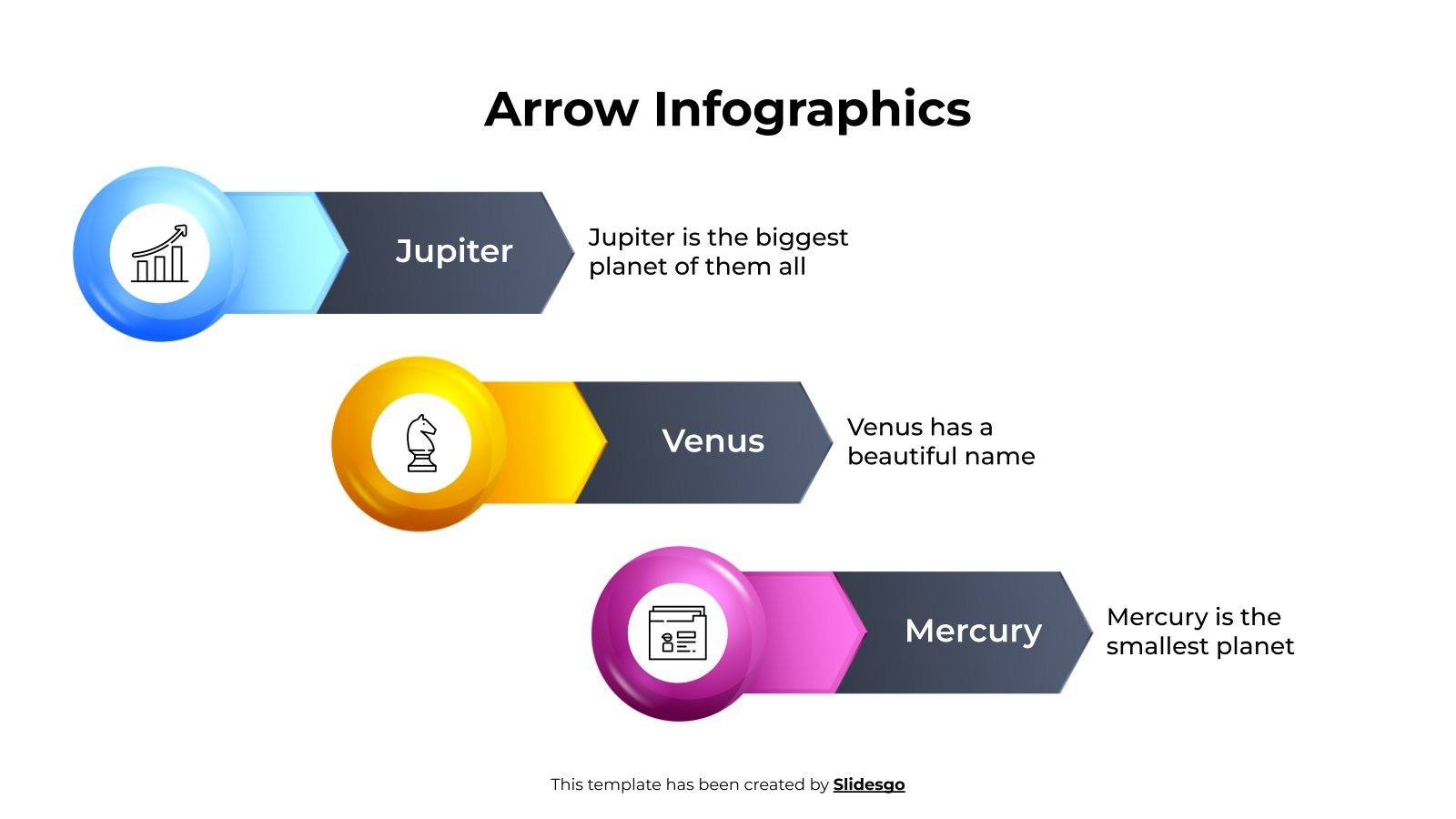Arrow Infographics Template