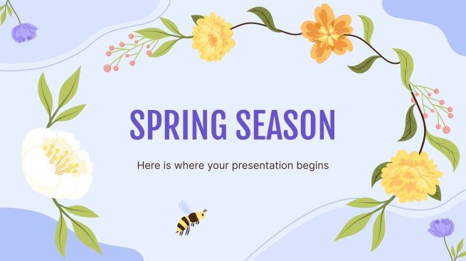 Spring Season Presentation