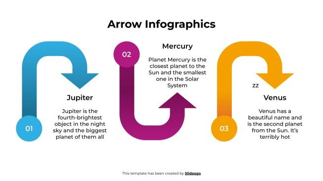 Arrow Infographics Template