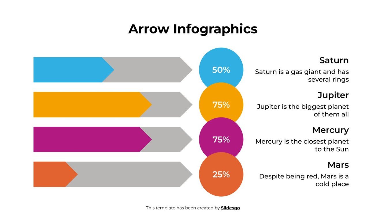 Arrow Infographics Template