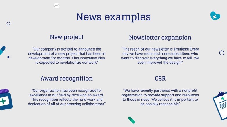 World Health Day Medical Newsletter Presentation