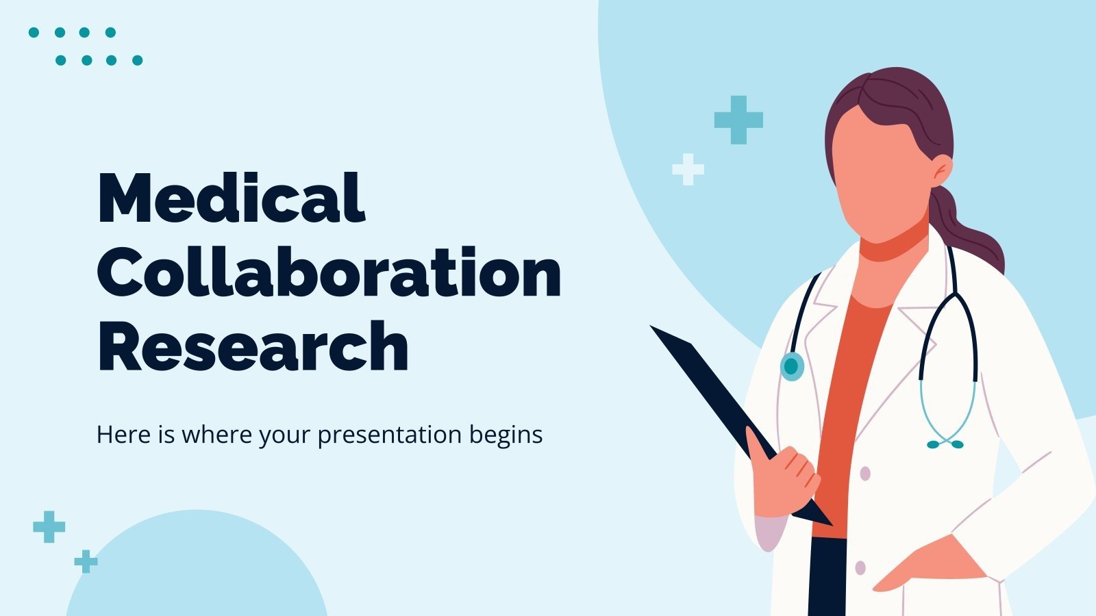Free doctor themed Google Slides and PowerPoint Templates