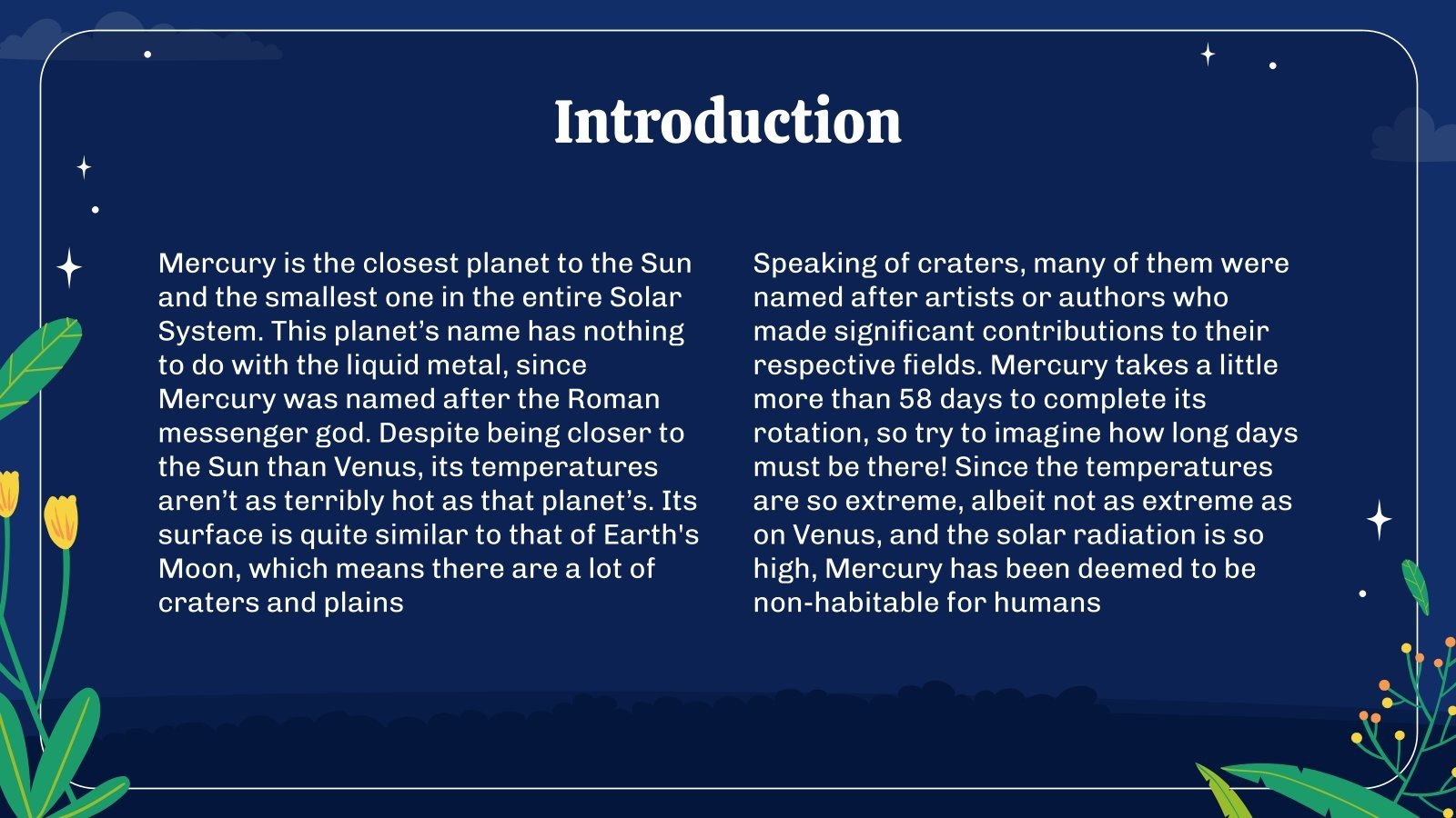 Spring Night Party Presentation