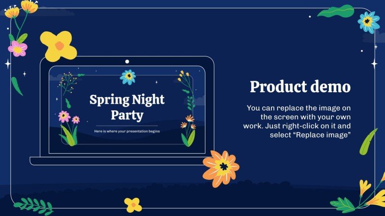 Spring Night Party Presentation