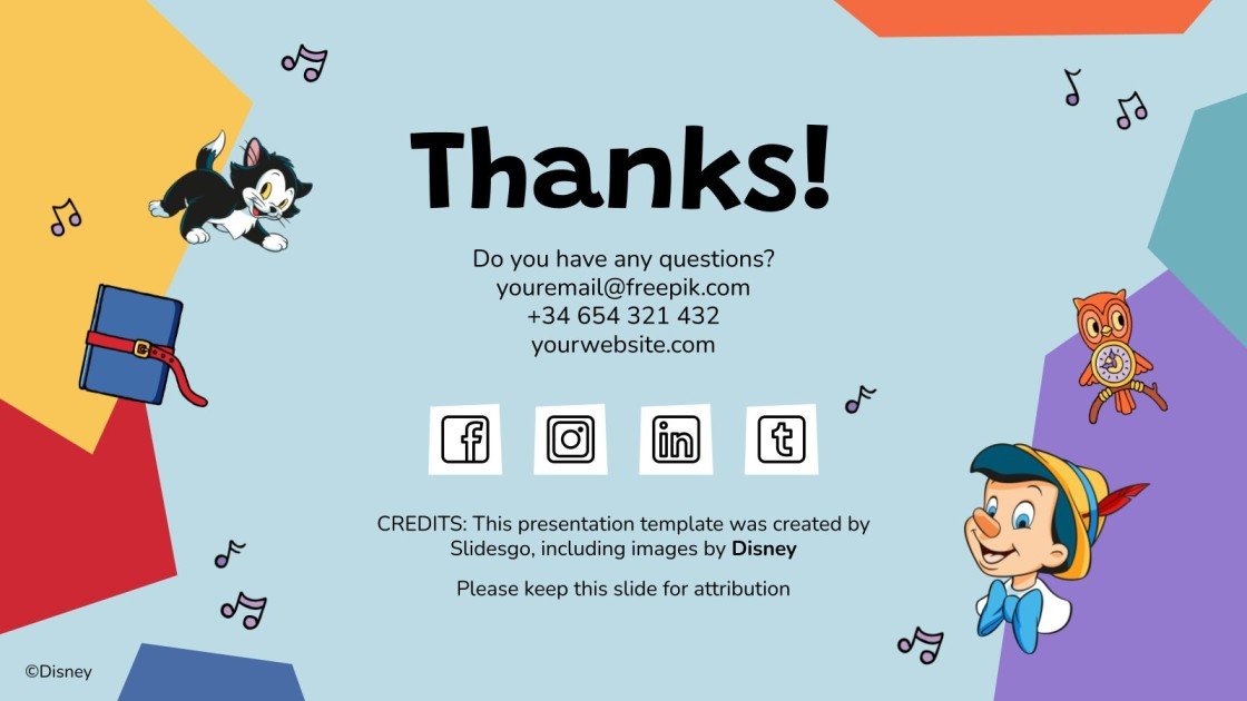 Pinocchio Presentation