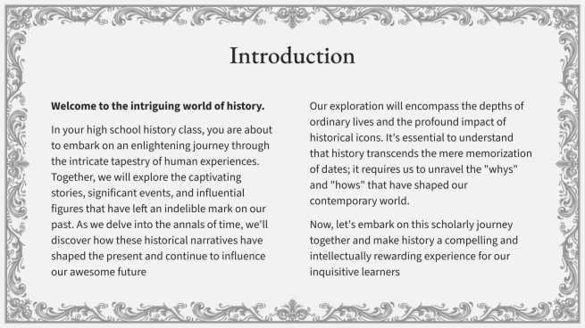 Winston Churchill History Lesson for High School