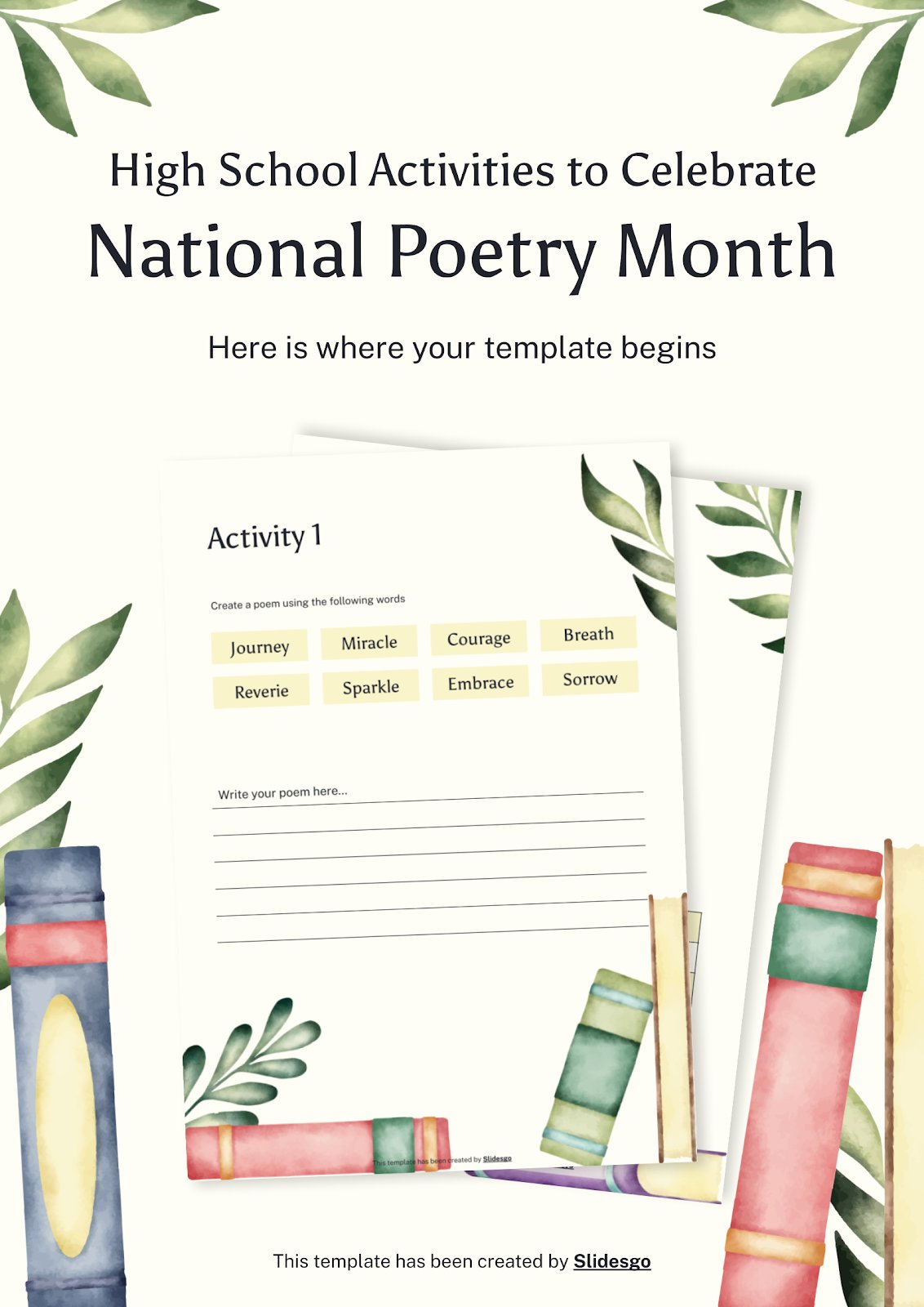 Page 5 Free Google Slides And PPT Templates On Poetry Page 5 Free Google Slides And PPT Templates On Poetry