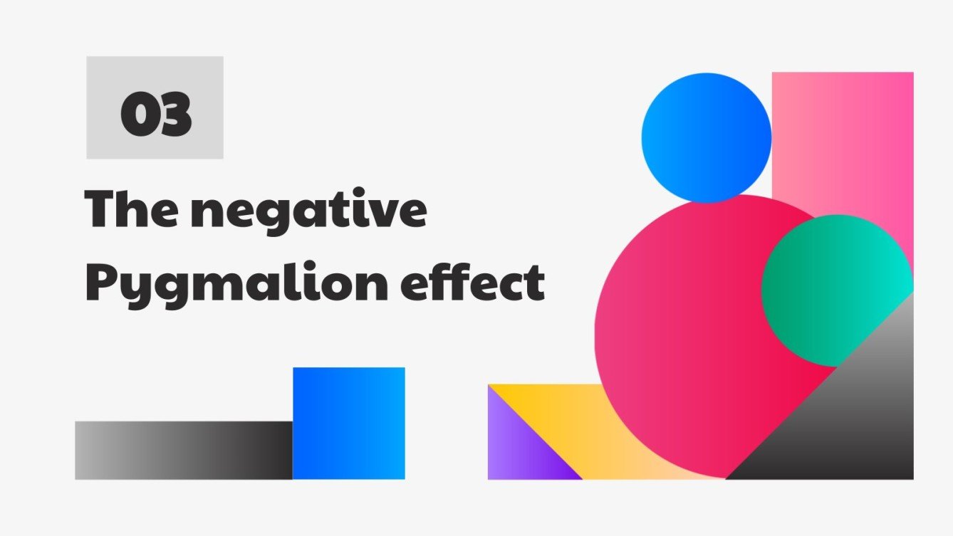 The Pygmalion Effect in the Classroom Presentation
