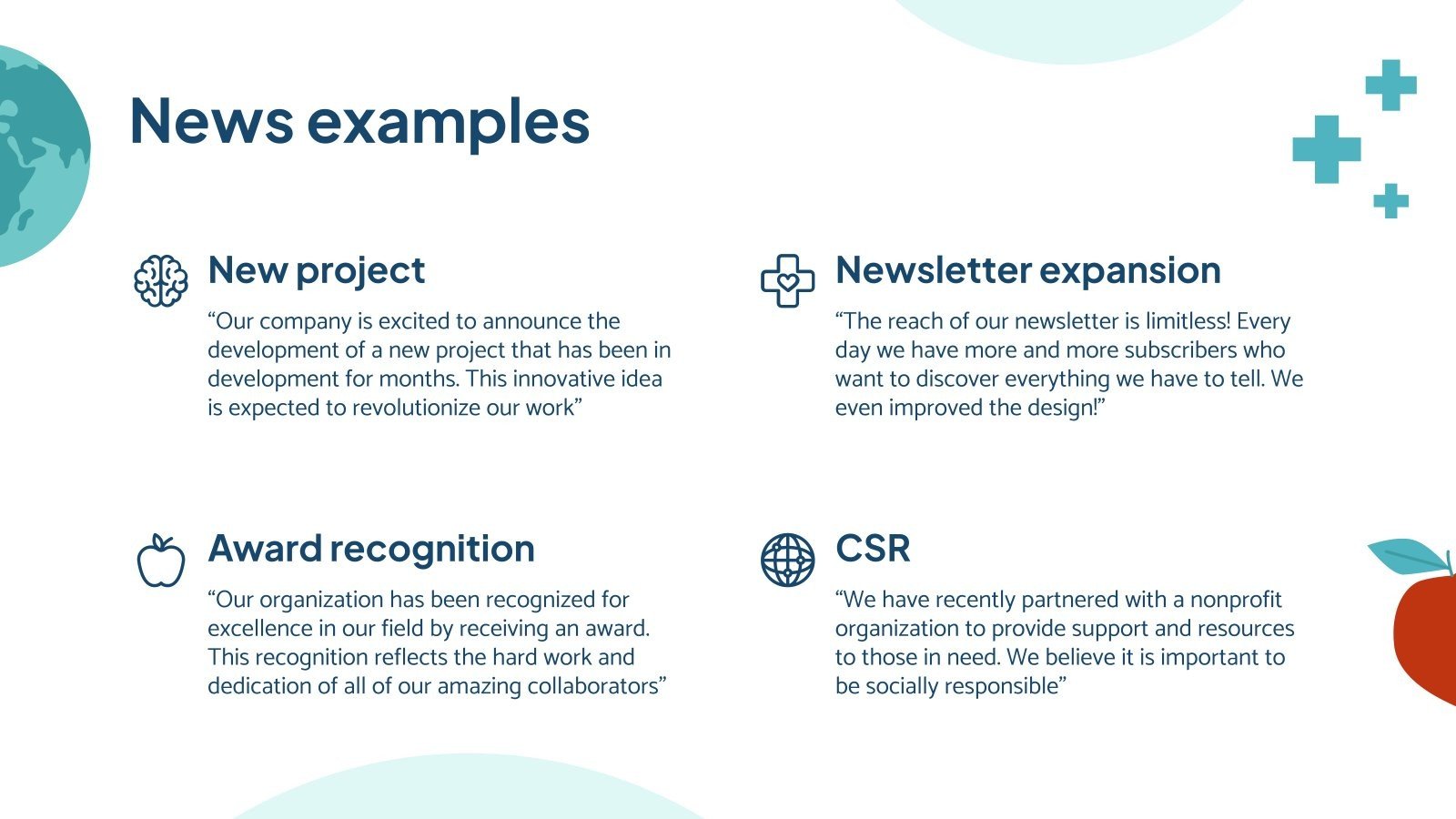 World Health Day Medical Newsletter Presentation