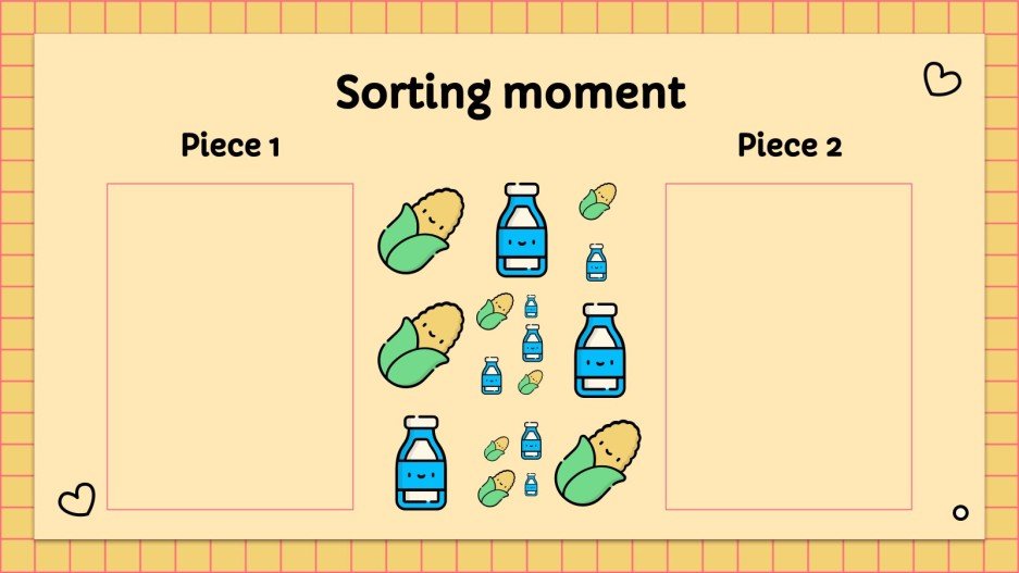 Food and Drinks Vocabulary - German - Pre-K Presentation