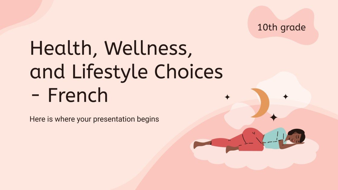 Health, Wellness, and Lifestyle Choices - French