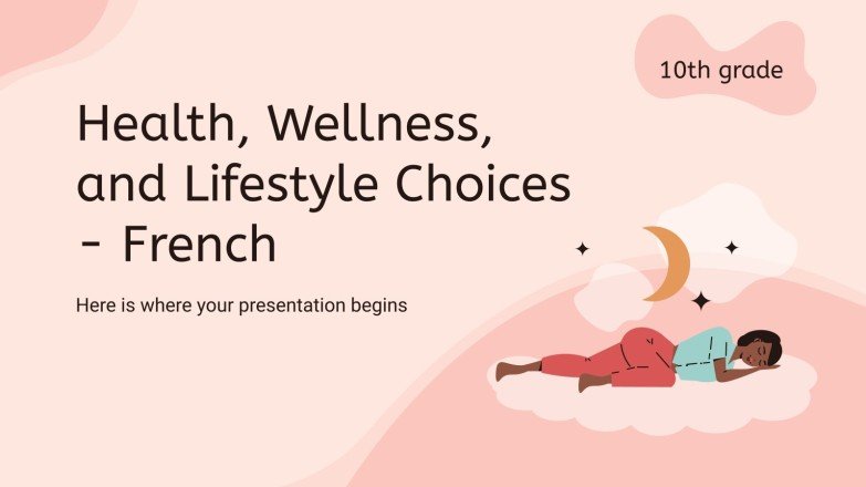 Health, Wellness, and Lifestyle Choices - French