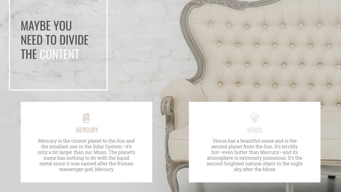 Interior Design Google Slides and PowerPoint Template