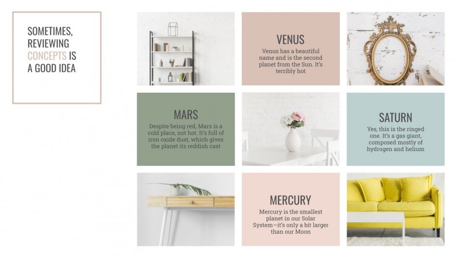 Interior Design Google Slides and PowerPoint Template