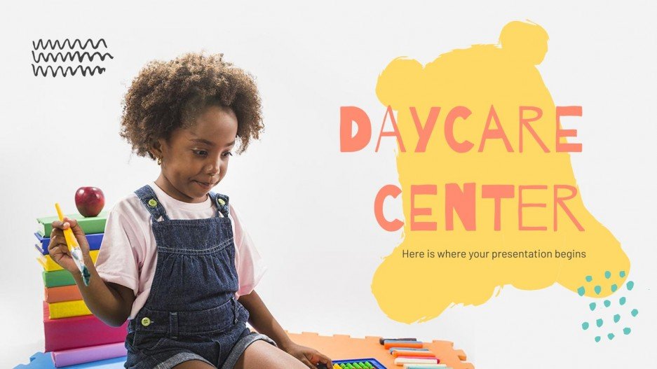 Daycare Center Google Slides Theme and PowerPoint Template