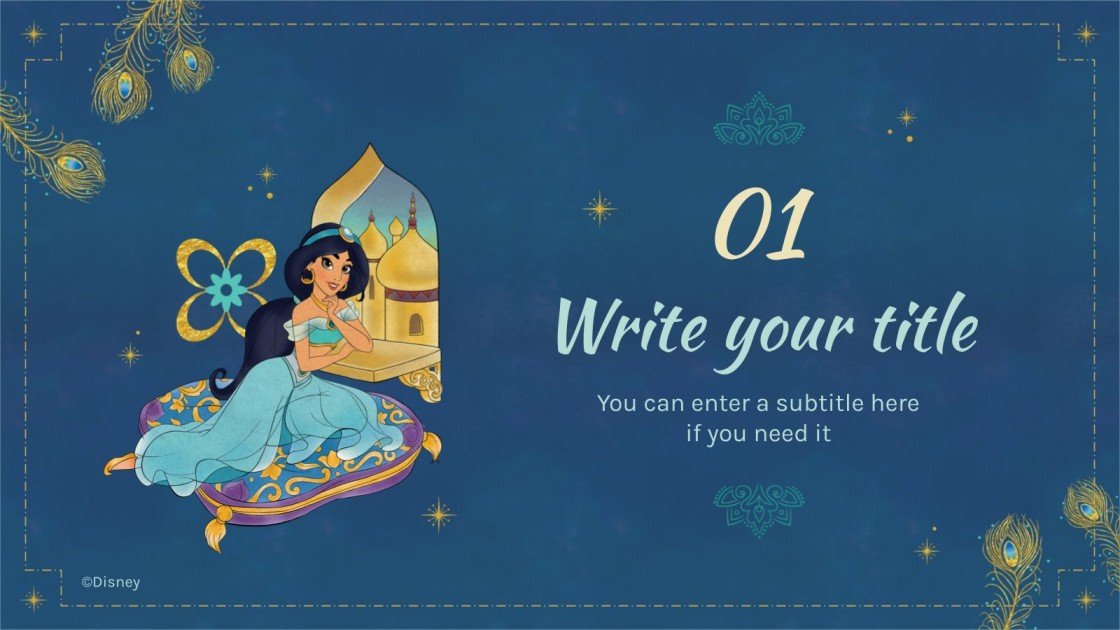 Aladdin, Jasmine Presentation