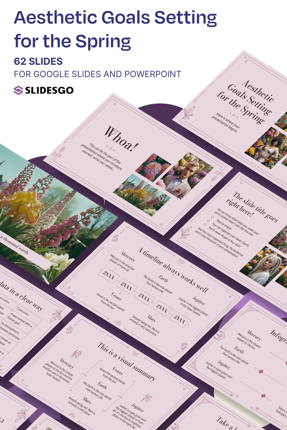 Aesthetic Goals Setting for the Spring Presentation