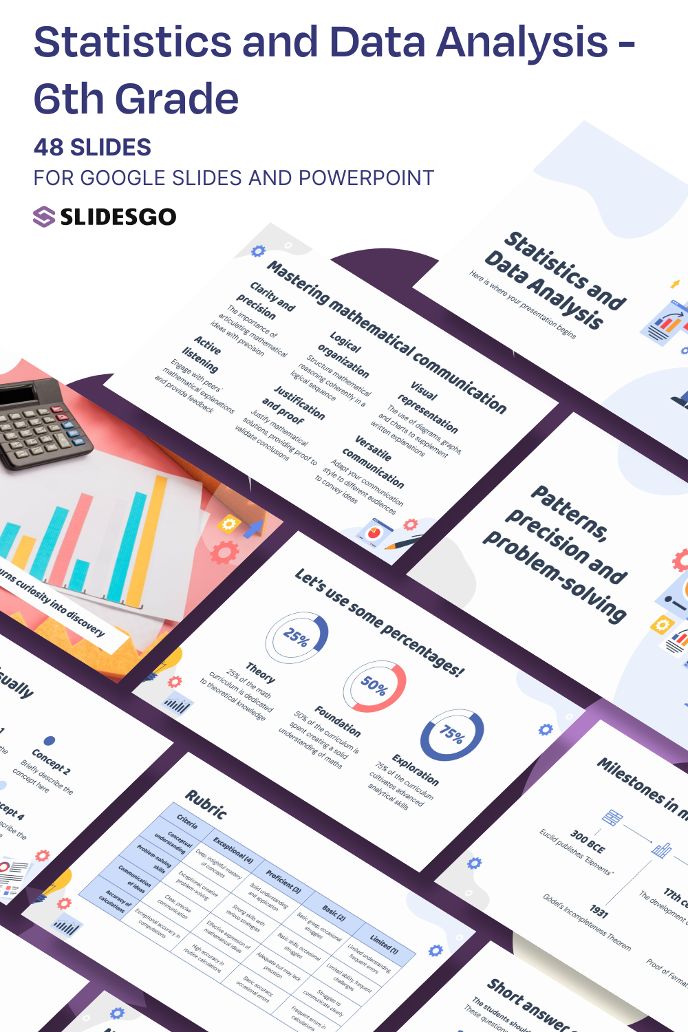 Statistics and Data Analysis - 6th Grade Presentation