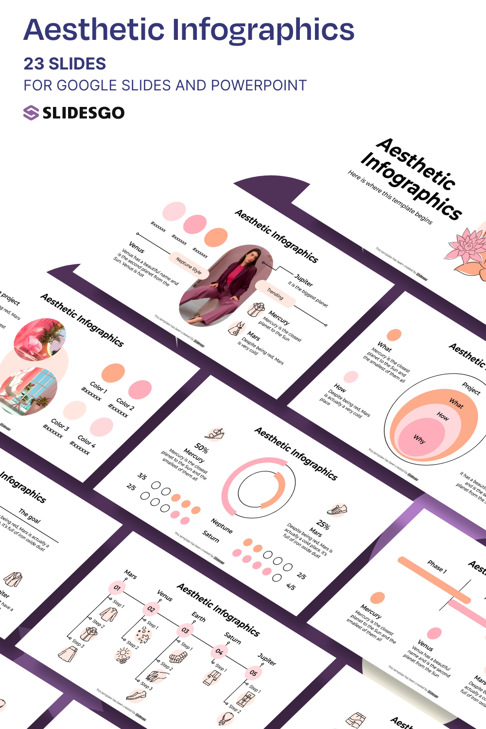 Aesthetic Infographics Template