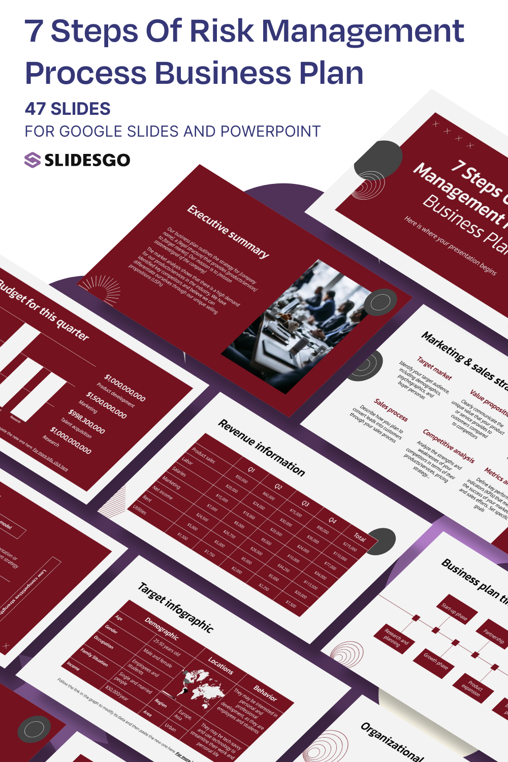 7 Steps Of Risk Management Process Business Plan