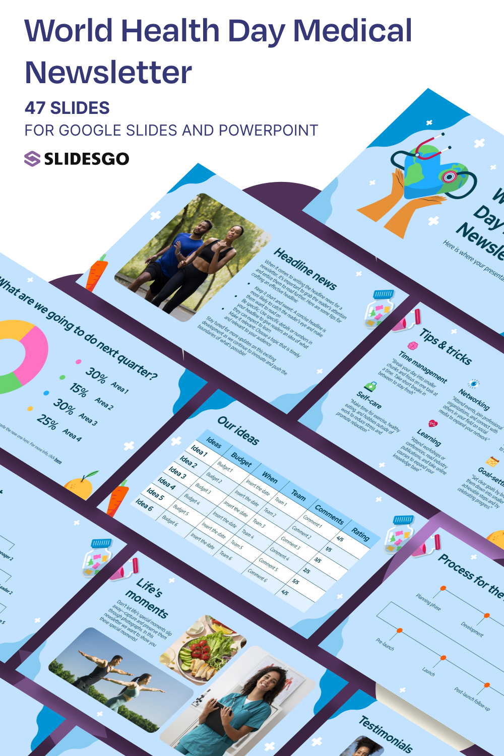 World Health Day Medical Newsletter Presentation