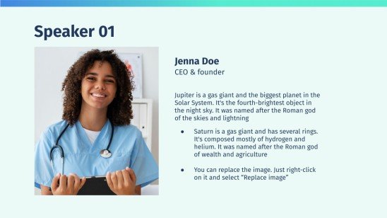 Medical Conference Style Presentation