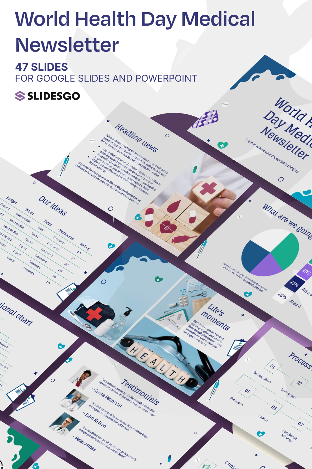 World Health Day Medical Newsletter Presentation