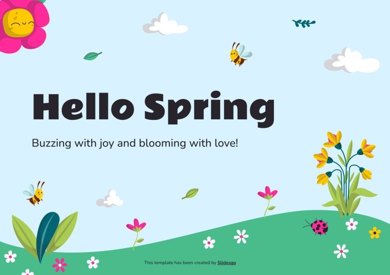 Cute Spring Cards Collection Presentation