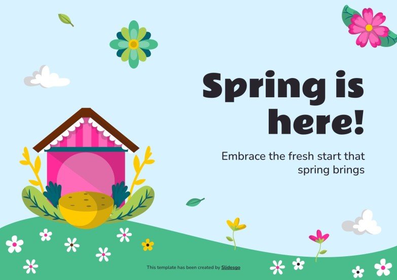 Cute Spring Cards Collection Presentation