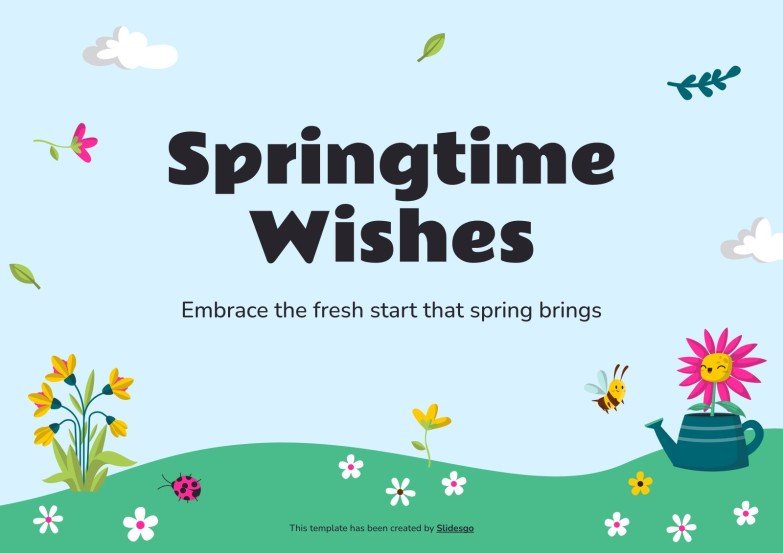 Cute Spring Cards Collection Presentation