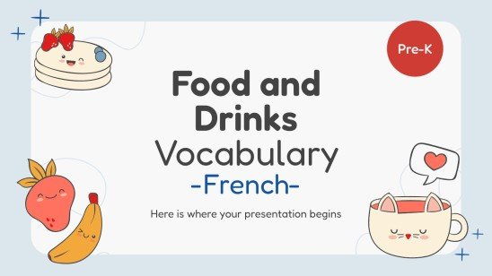 Free templates for Google Slides and PPT about drinks