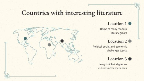 Postcolonial and Global Literature - 12th Grade Presentation