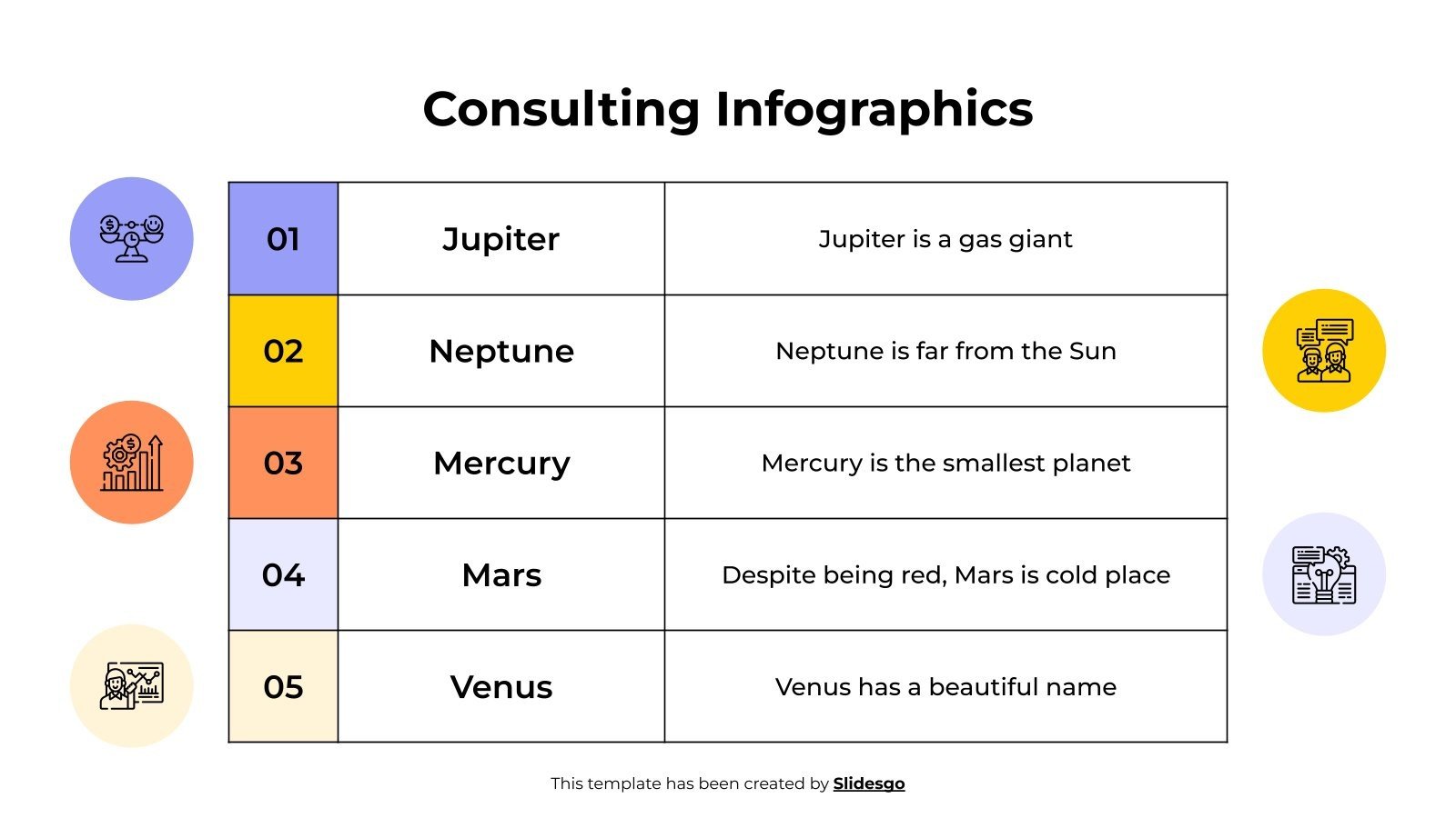 Consulting Infographics Template