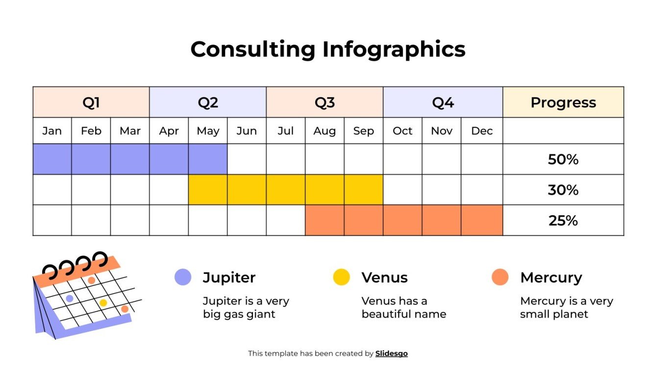 Consulting Infographics Template