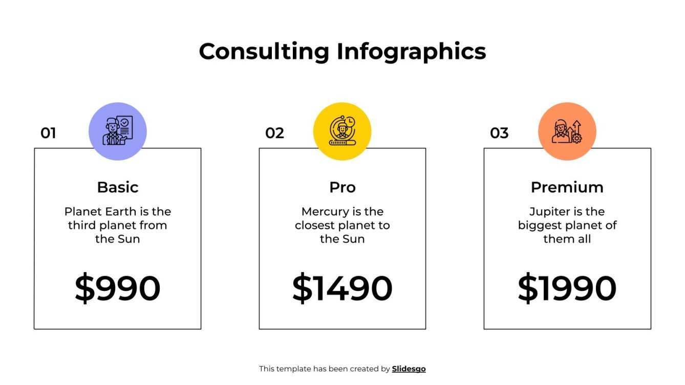 Consulting Infographics Template