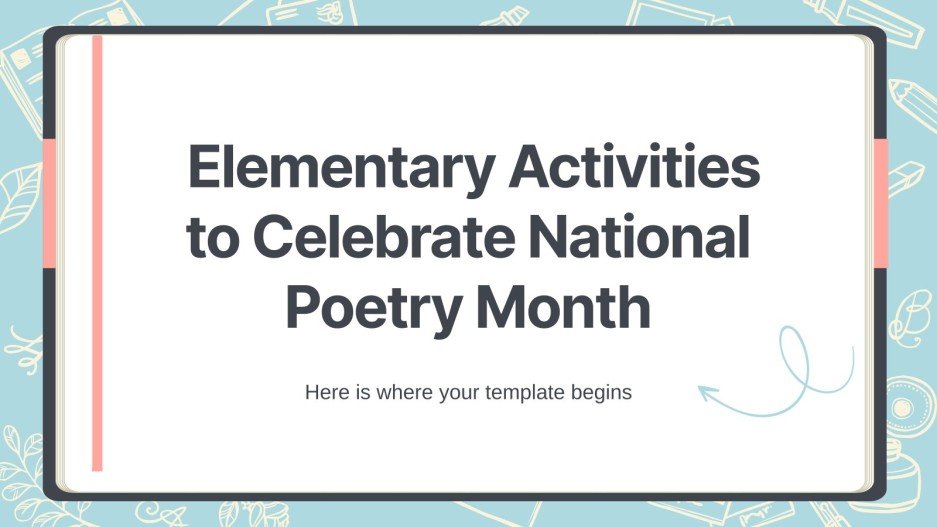 Elementary Activities to Celebrate National Poetry Month
