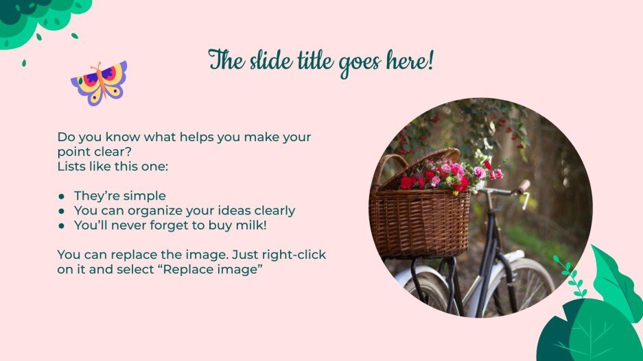 Spring Background Presentation